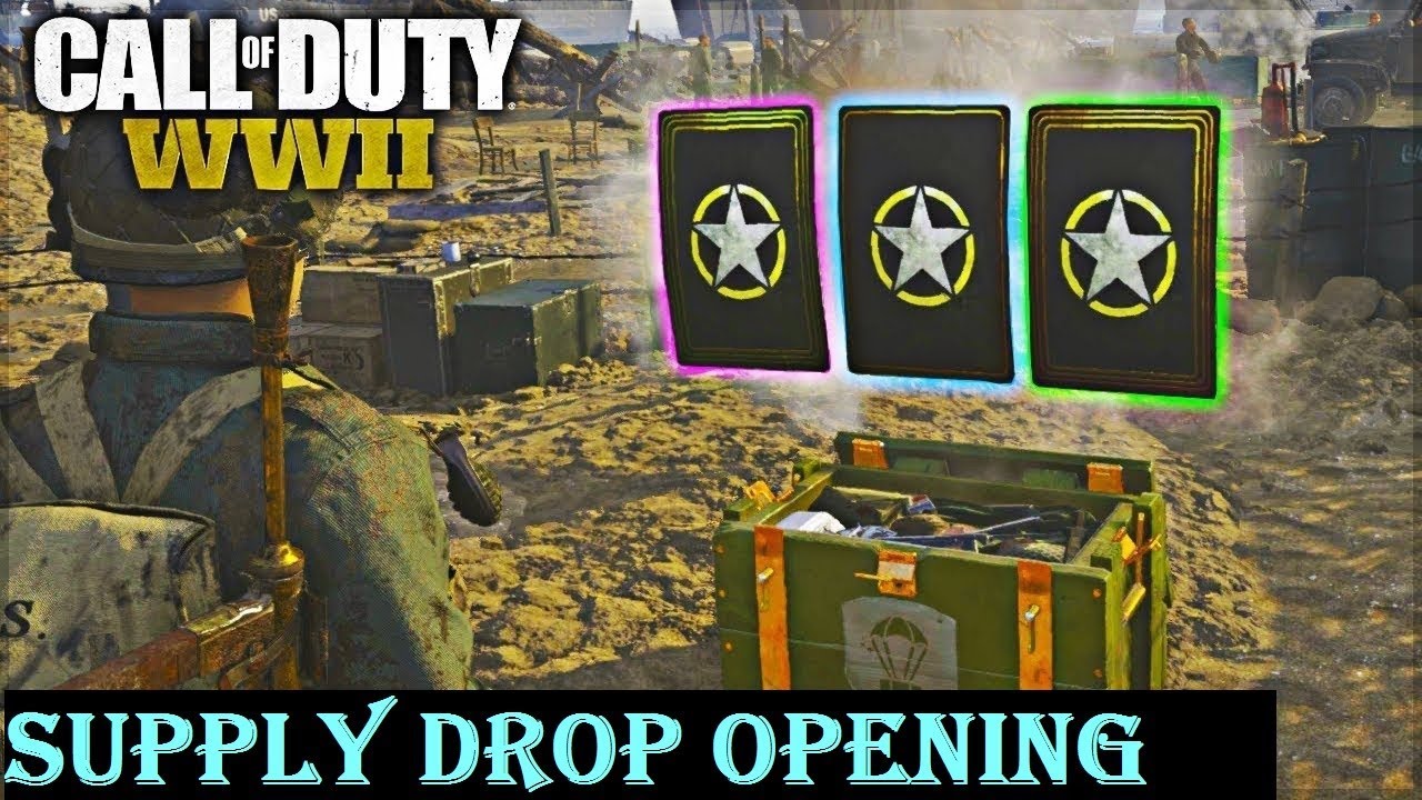 COD WW2 Supply Drop Opening W/Aj Cota and BeastyV_H - YouTube