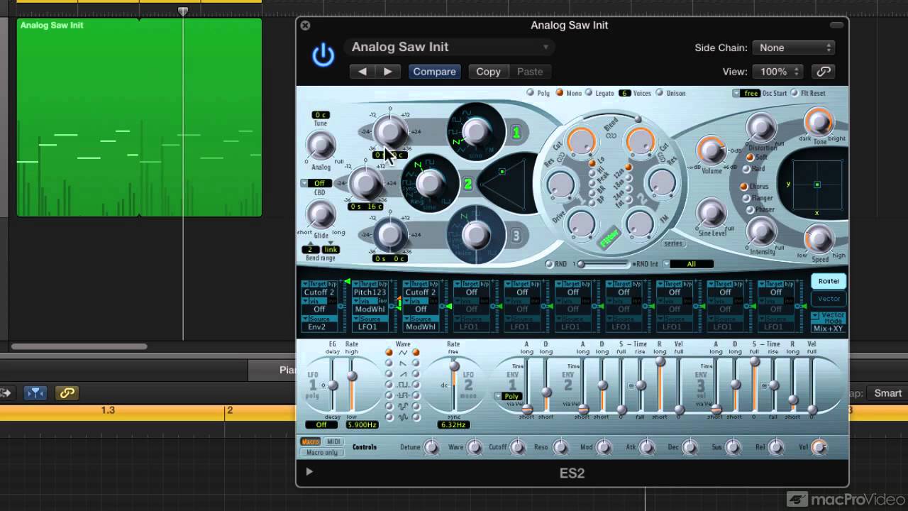 Logic Pro X 303: 21 Synth Secrets - 1. The Mighty DeTune - YouTube