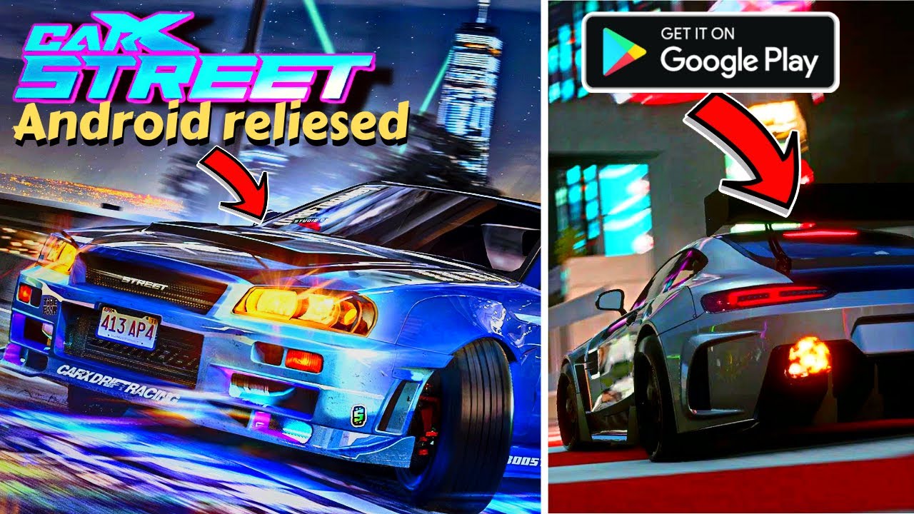 First gameplay of carx street |carx street android released |carx game ...