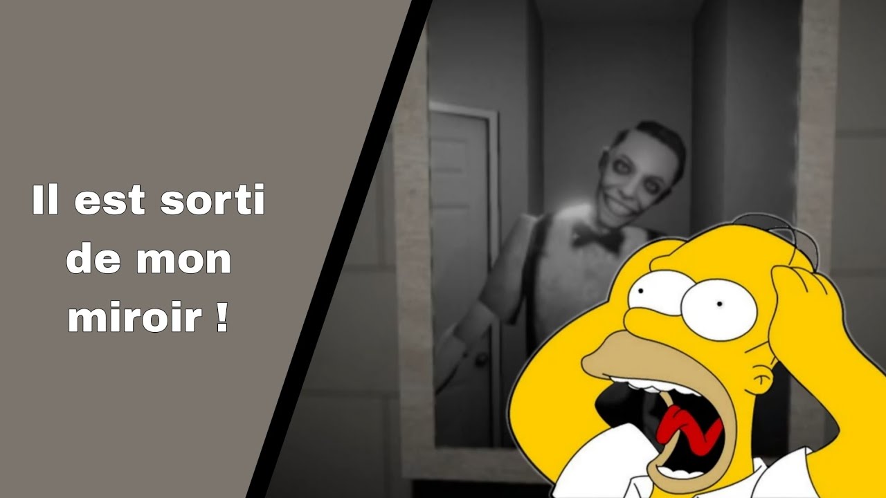 Il est sorti du miroir et Homer flippe ! Mirror Mirror - YouTube
