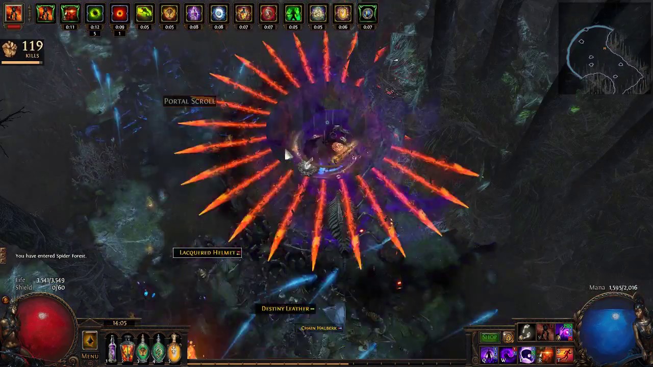 3.0 Pathfinder Essence Drain (magic find) - Shaped Spider Forest - YouTube
