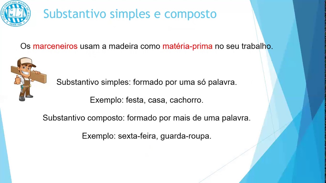 4º ano - Substantivo simples, composto, primitivo, derivado, concreto ...