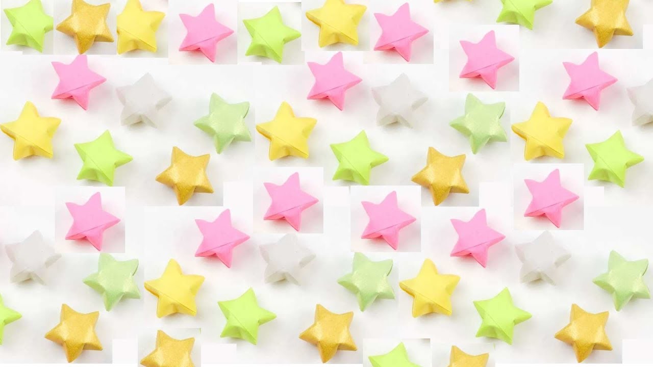 How to make a paper star with Craft Ideas tiny 3D star - YouTube
