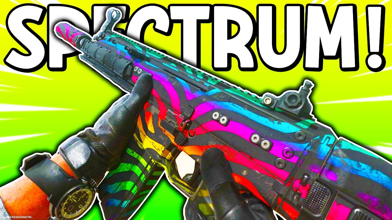 SPECTRUM CAMO RETURNS IN MWII.exe - YouTube