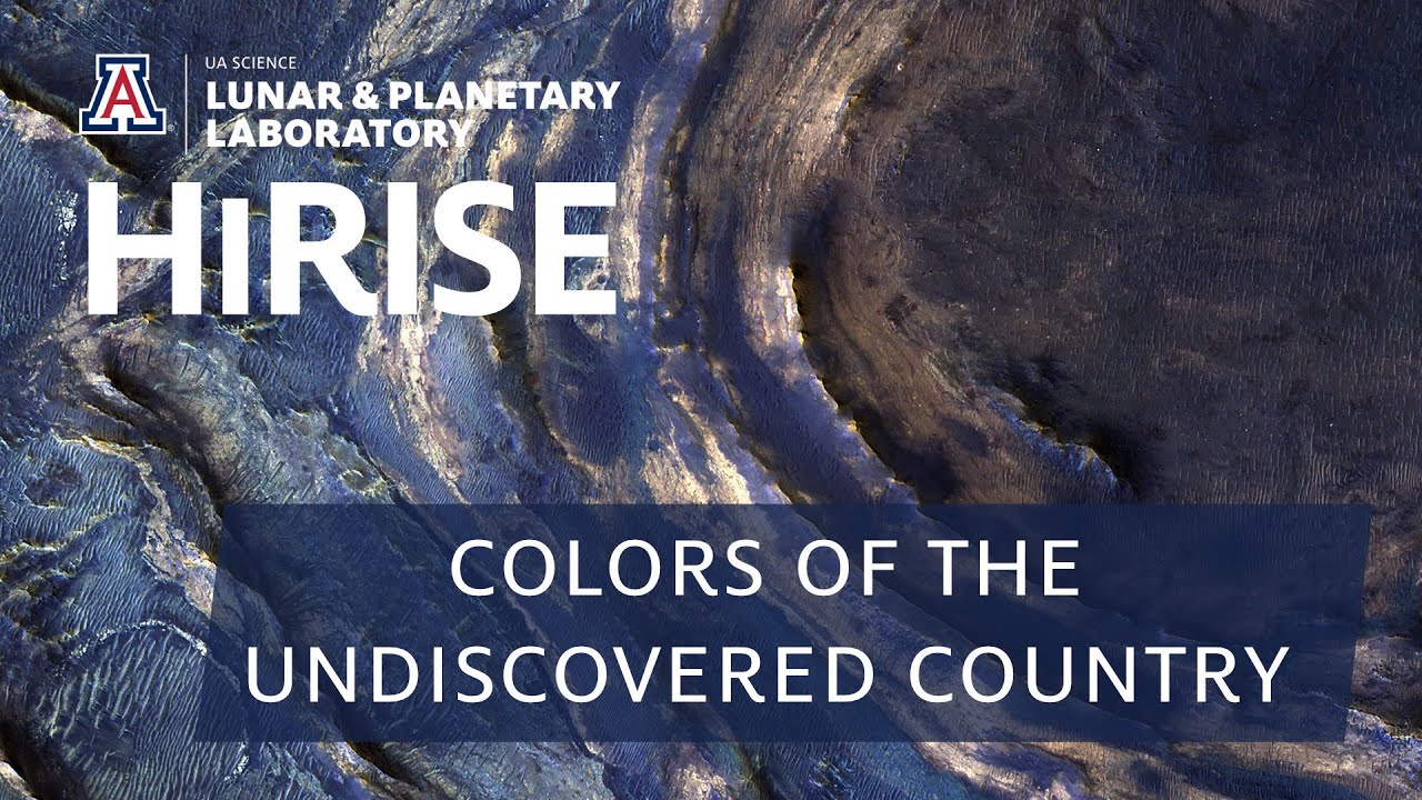 HiRISE Mars 4K (NASA): Colors of the Undiscovered Country - YouTube