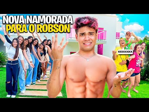 50 MENINAS DISPUTARAM PELO ROBSON *Nova namorada !
