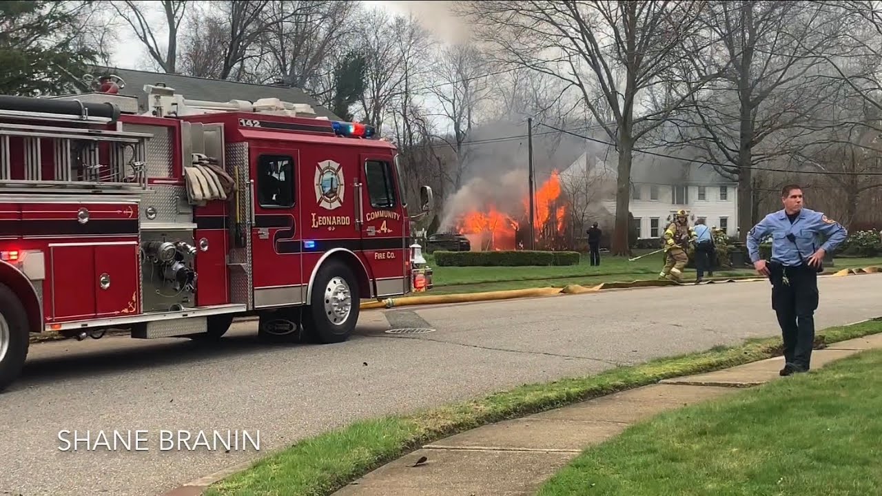MTFD Engine 142 31-4-76 and Fire Marshal 105 31-30 Arriving 3/31/20 ...