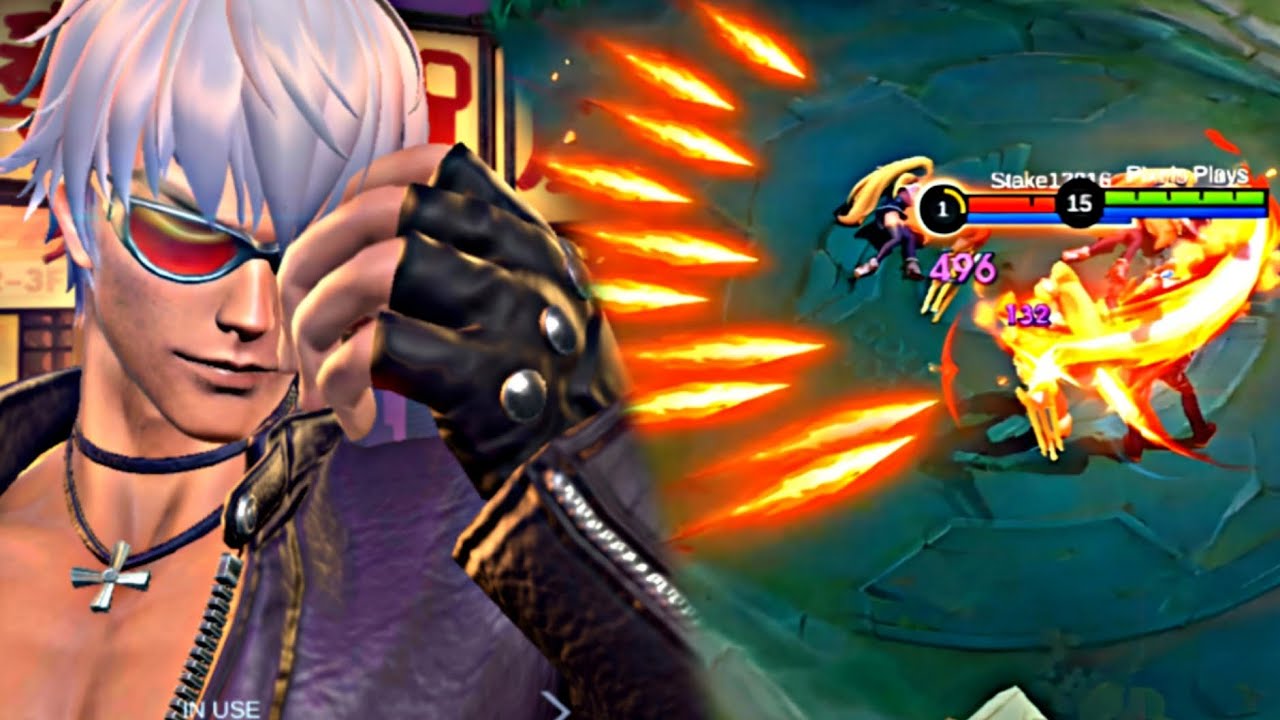 GUSION KOF REVAMP SKIN SKILL EFFECTS - YouTube