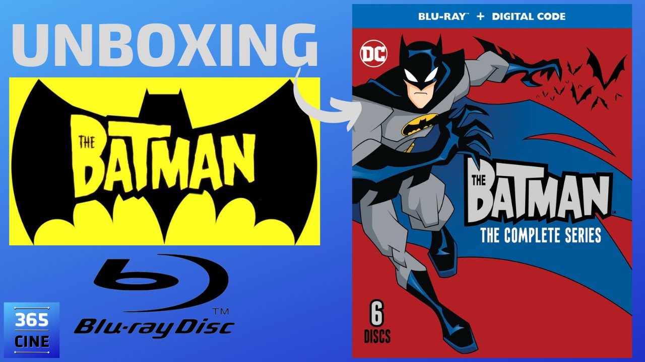 The Batman The Complete Series (2004-2008) Blu-ray Unboxing - YouTube