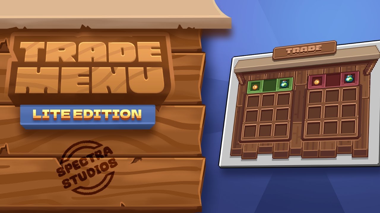 Must have Trade menu for Minecraft server owners - YouTube