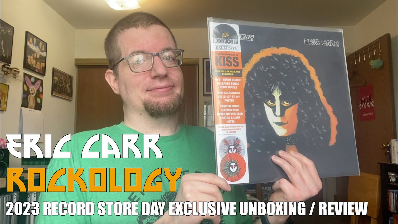 Eric Carr "Rockology" Unboxing / Review - YouTube