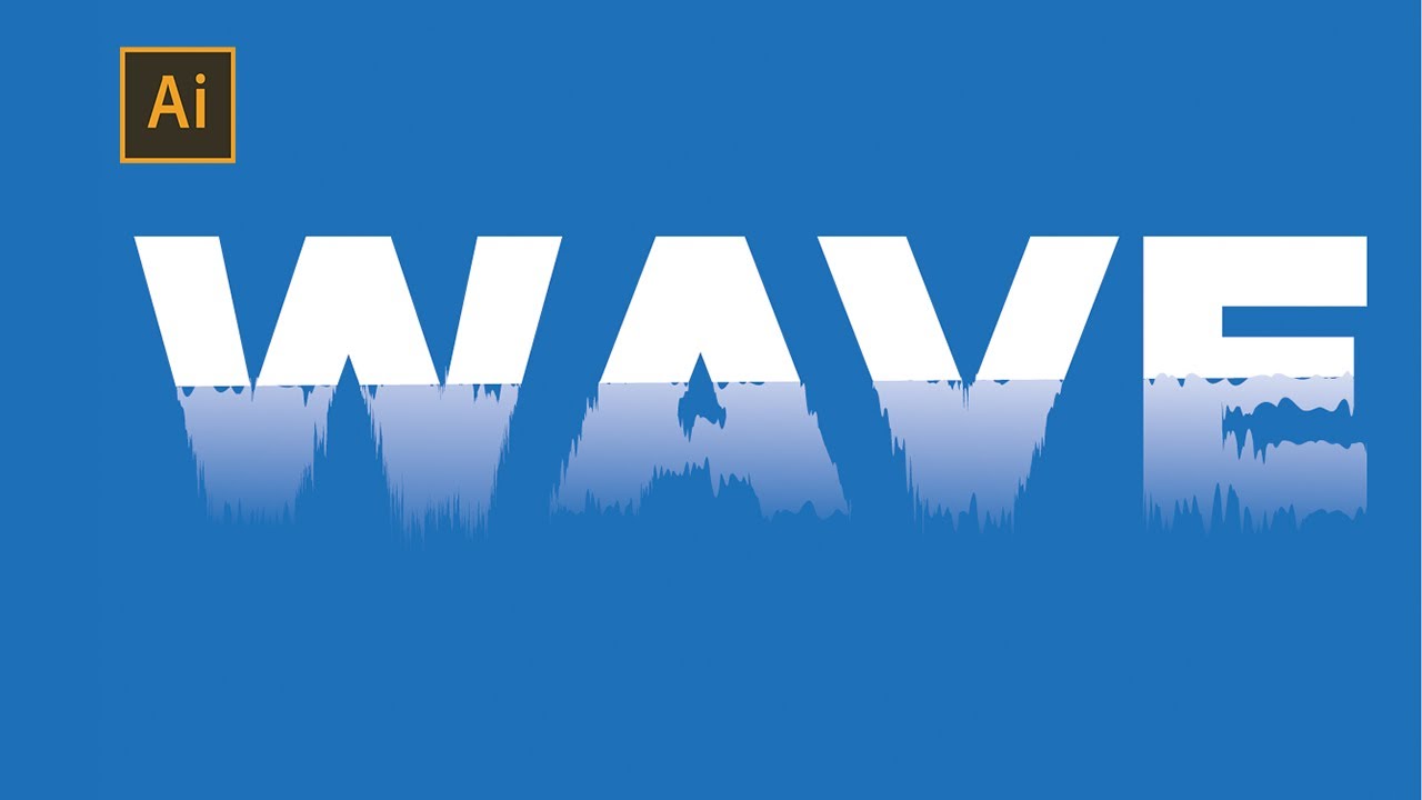 Create Underwater Wave in Illustrator | Illustrator Tips & Tricks - YouTube