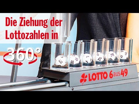 Die Ziehung der Lottozahlen vom 09.05.2018 in 360 Grad