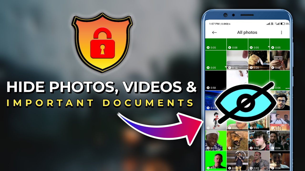 Hide Your All Things In Your Phone With This New Trick | Hide Photos ...