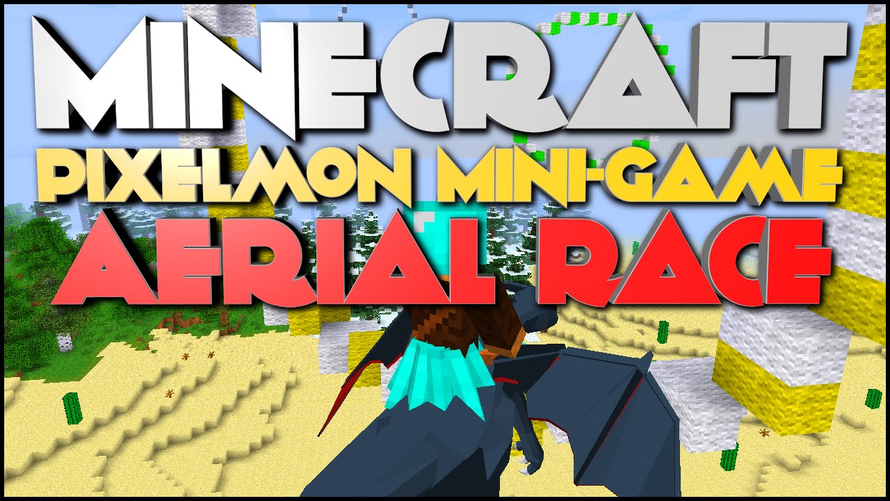 Minecraft Mini-Game - Pixelmon Aerial Race w/ Aphmau, FamousFilms ...