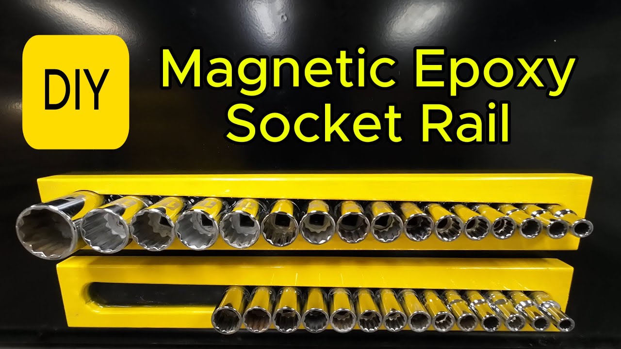 DIY Magnetic Epoxy Socket Rails - YouTube