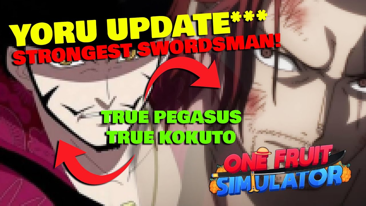 LOKASI DAN ITEM DROP DI YORU UPDATE - ONE FRUIT SIMULATOR - YouTube