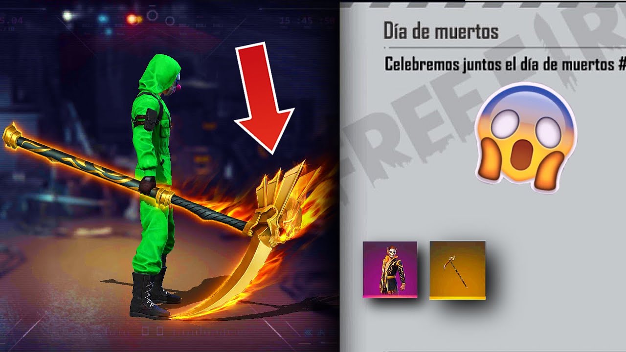 GARENA ME ENVIA LA MEJOR ARMA DE TODO FREE FIRE😱 HOZ LEGENDARIA? - YouTube