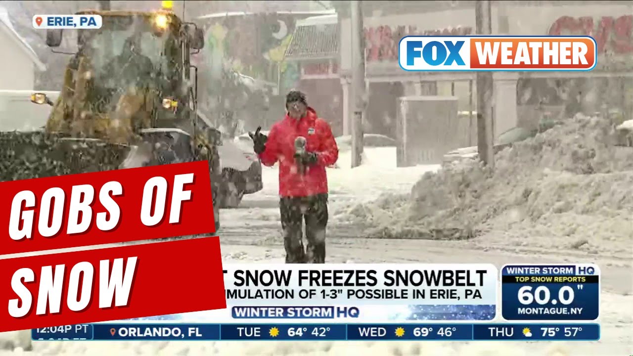Erie, Pennsylvania Digs Out From One Major Snow Event As A Second ...