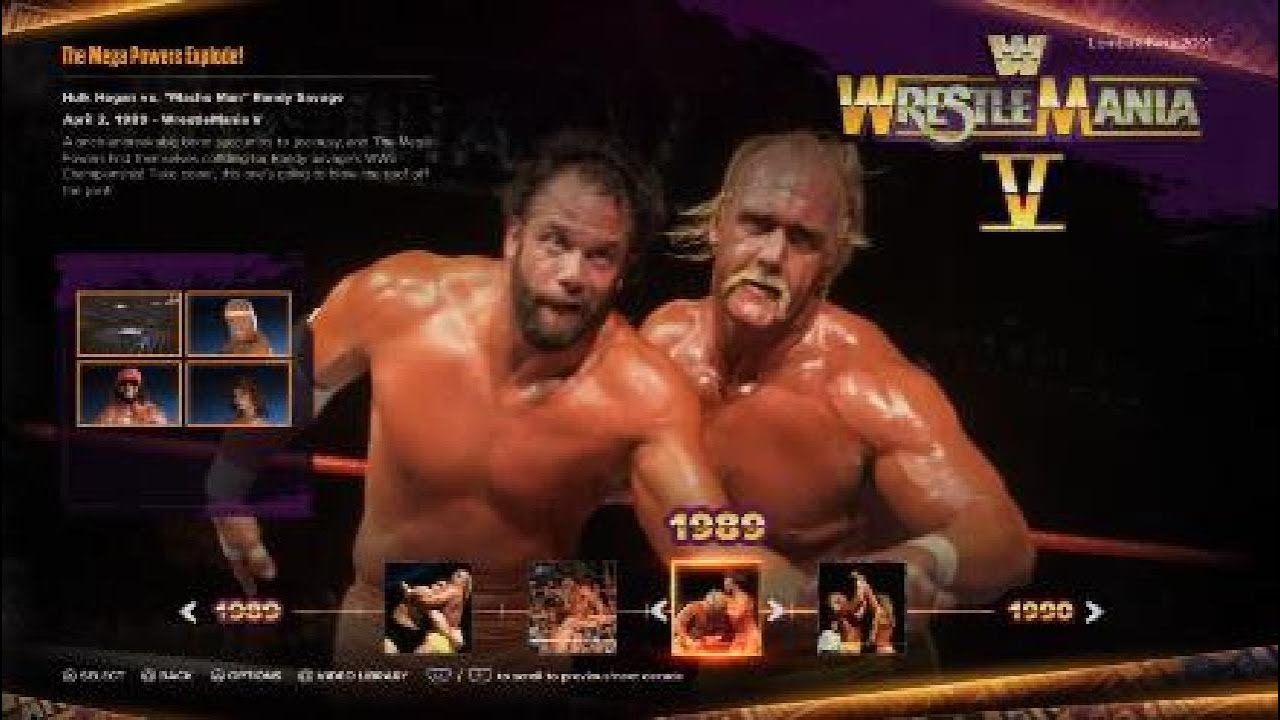 WWE 2K24: 40 Years of Wrestlemania Showcase - Hulk Hogan vs. "Macho Man ...