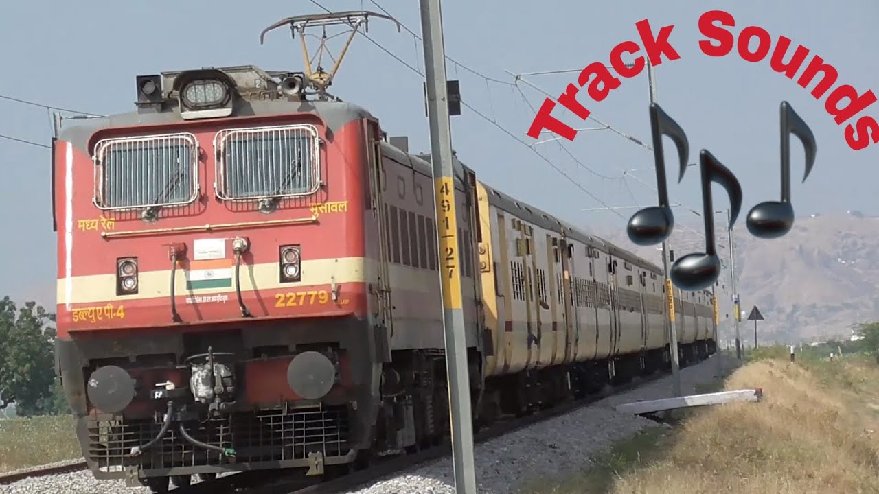 Musical TRACK SOUNDS of Trains | Indian Railways - YouTube