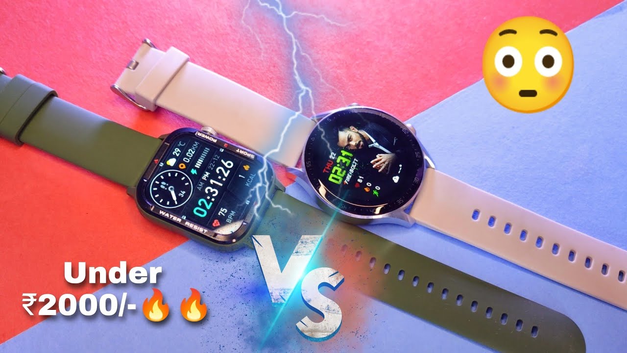 Fire bolt🔥 tank V/S talk 2 🔥😳 | under 2000 best smartwatch | fire bolt ...