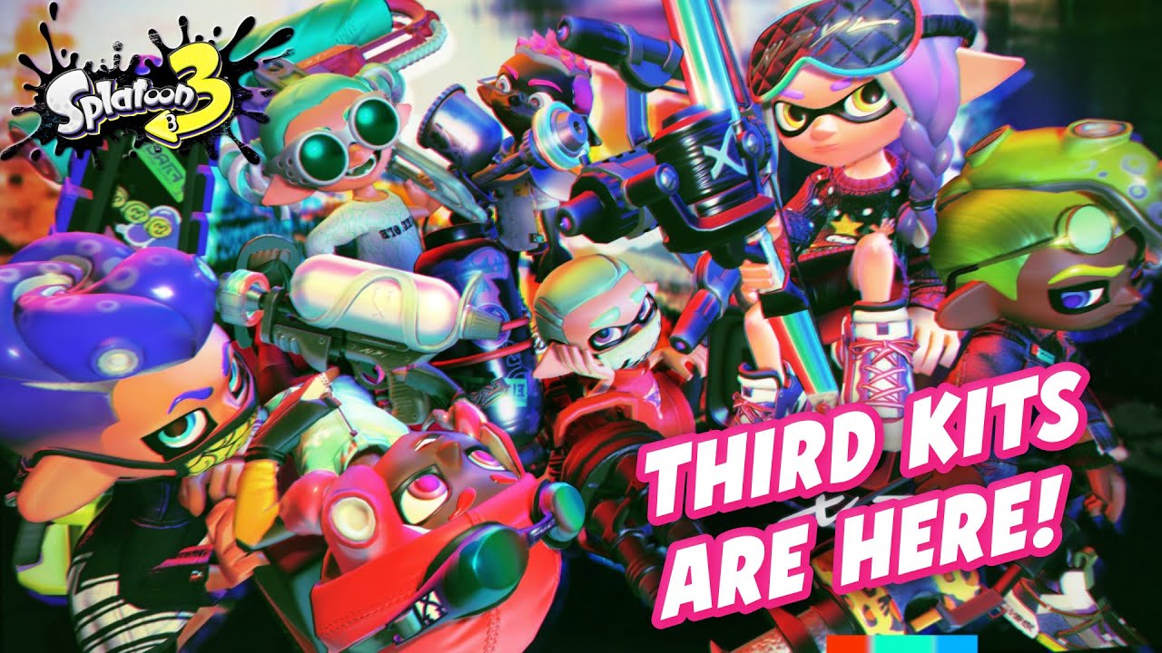 🔴MORE 3RD KITS SHENANIGANS in Splatoon 3! Playing with Viewers !pool ...