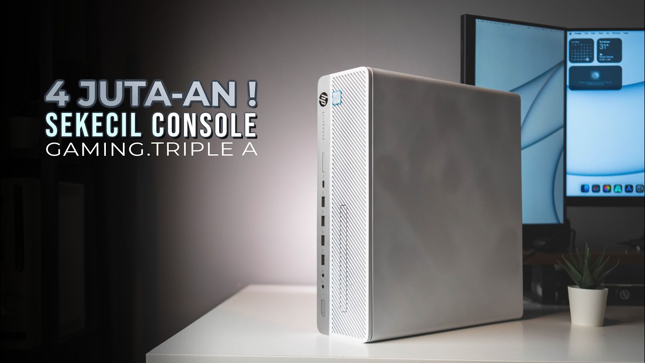 Dari Kantoran Jadi Gaming PC | PC Putih Mini RTX 4 juta-an super hemat ...