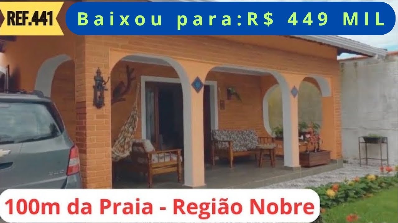 REF. 441 Oportunidade em área nobre a 100m do mar #imoveis #casa #vendas - YouTube