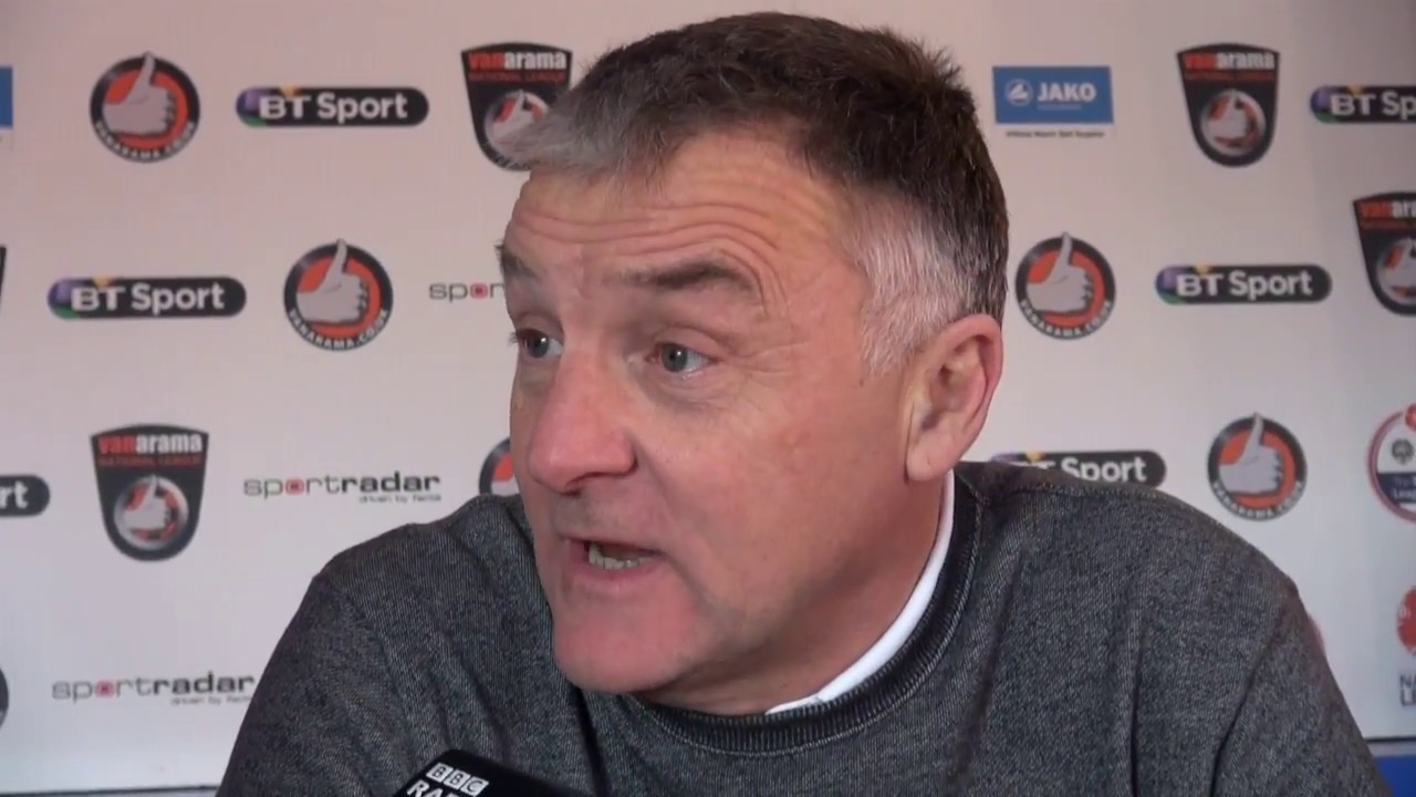 Dave Penney pre-match Spennymoor Town - YouTube