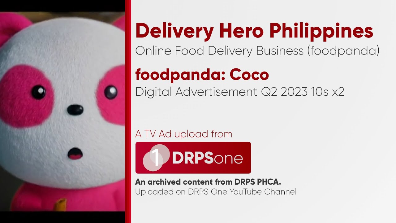 foodpanda: Coco Digital Ad Q2 2023 10s (Philippines) - YouTube
