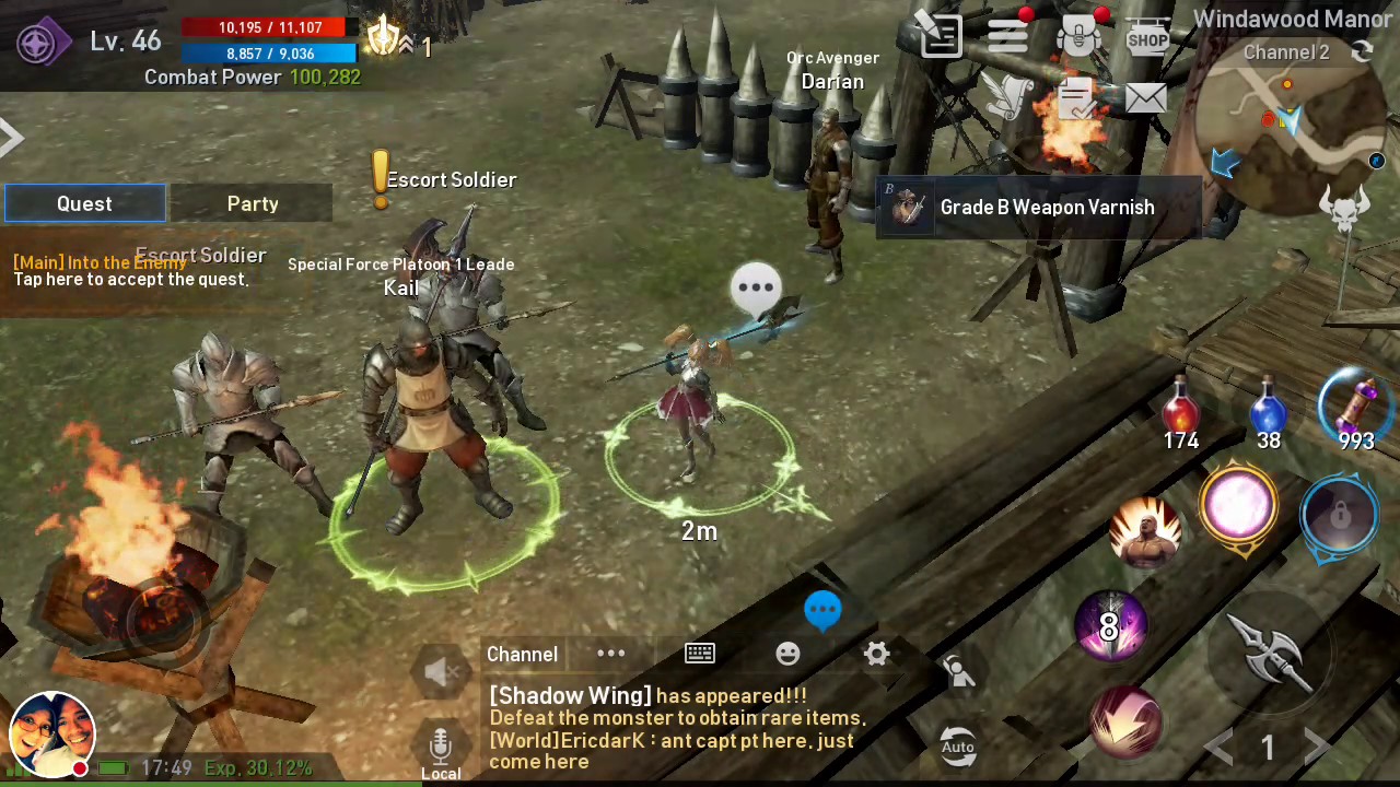 Lineage II : Revolution Eps 5 - 8 gameplay - YouTube
