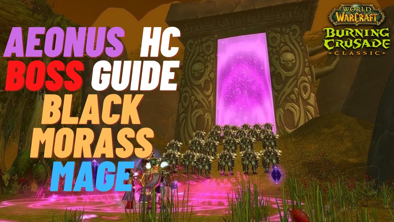 The Black Morass Heroic Guide: TBC Dungeon Guide - Aeonus Boss fight ...
