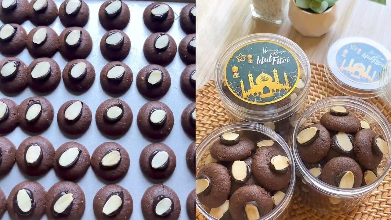 RESEP KUE KERING COKLAT KACANG ALMOND! inspirasi Parcel Toples Lebaran ...