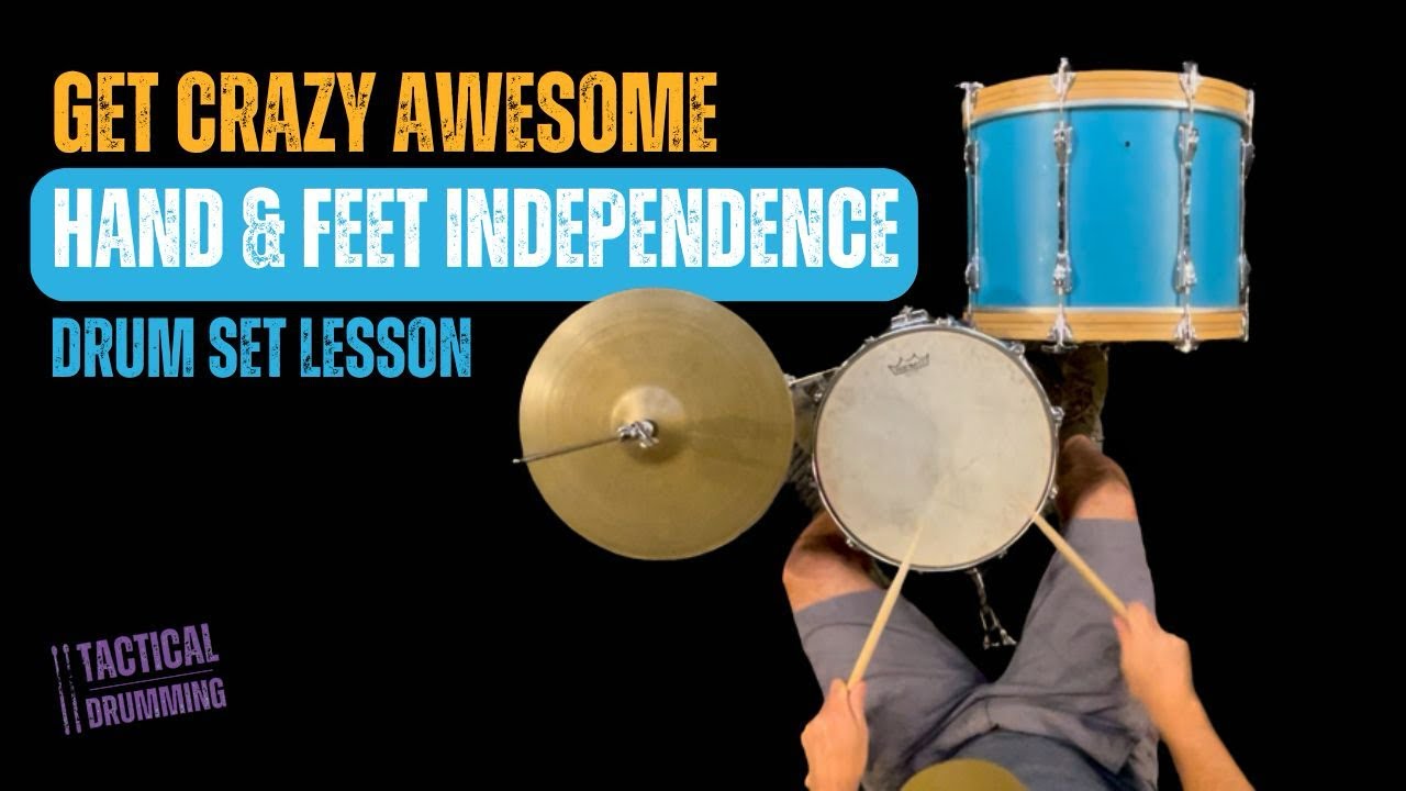 Get Awesome Hand & Feet Independence on Drum Set - YouTube