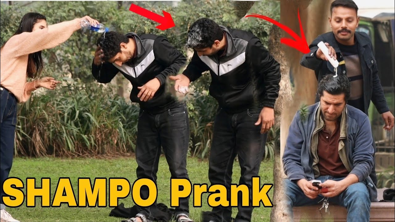 SHAMPOO PRANK@crazycomedy9838 - YouTube