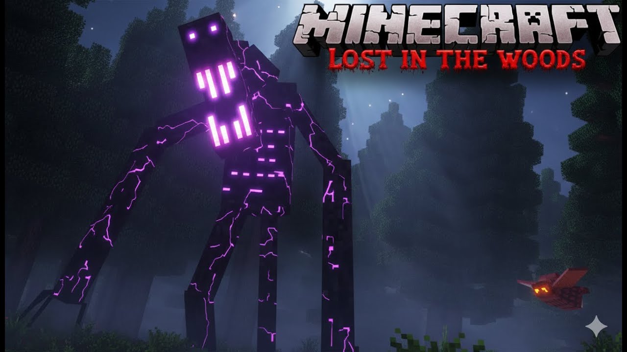 Surviving The Forest of Horror - Lost in the Woods Series | Minecraft ...