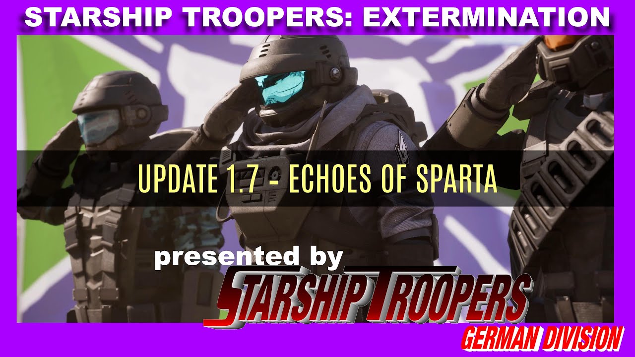 Starship Troopers: Extermination – 101 Trailer | Update 1.7 “Echoes of ...