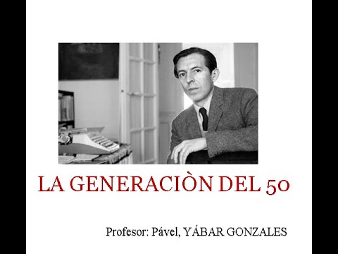 Generación del 50 - Literatura - YouTube