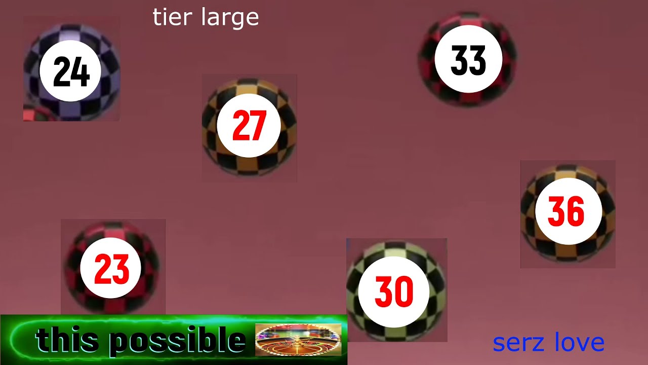 Roulette Tier large numbers serz love - YouTube
