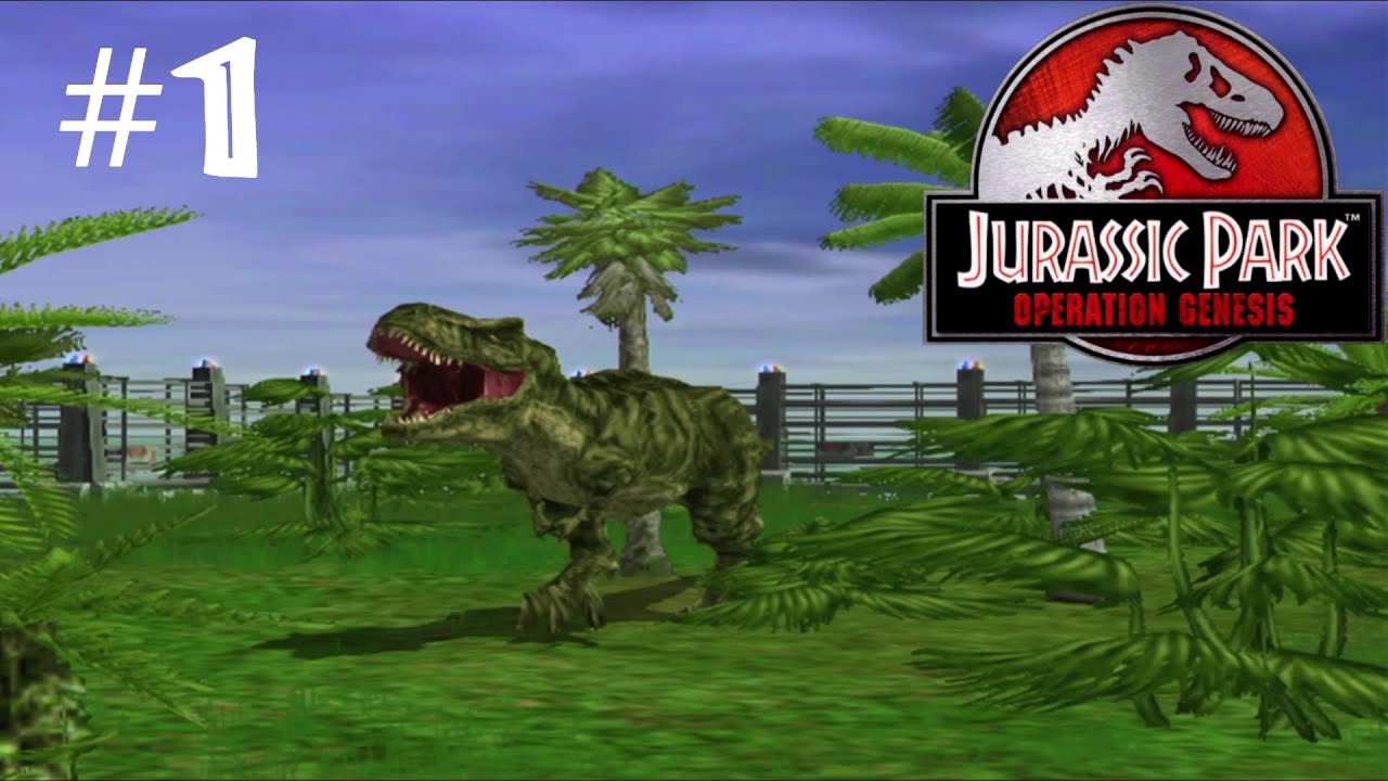 Jurassic Park: Operation Genesis | Learning The Basic's (Let's Play ...