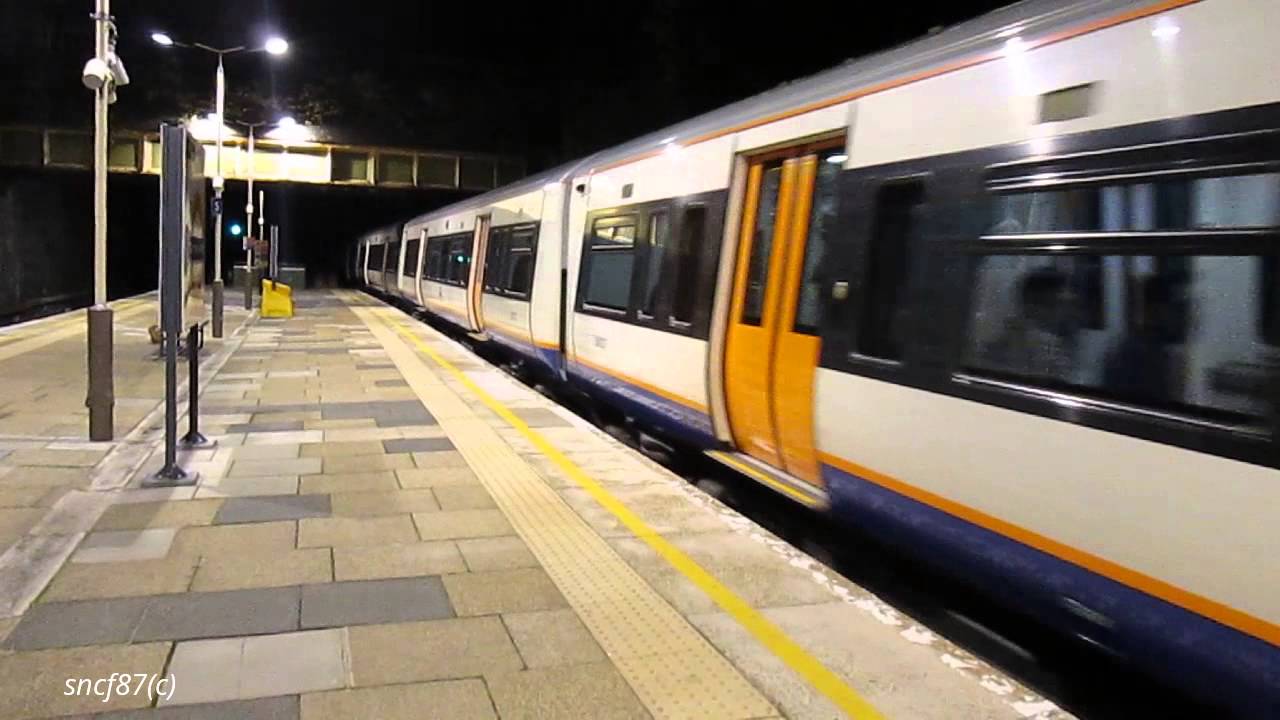 London Overground Class 378 arriving at Watford High Street - YouTube