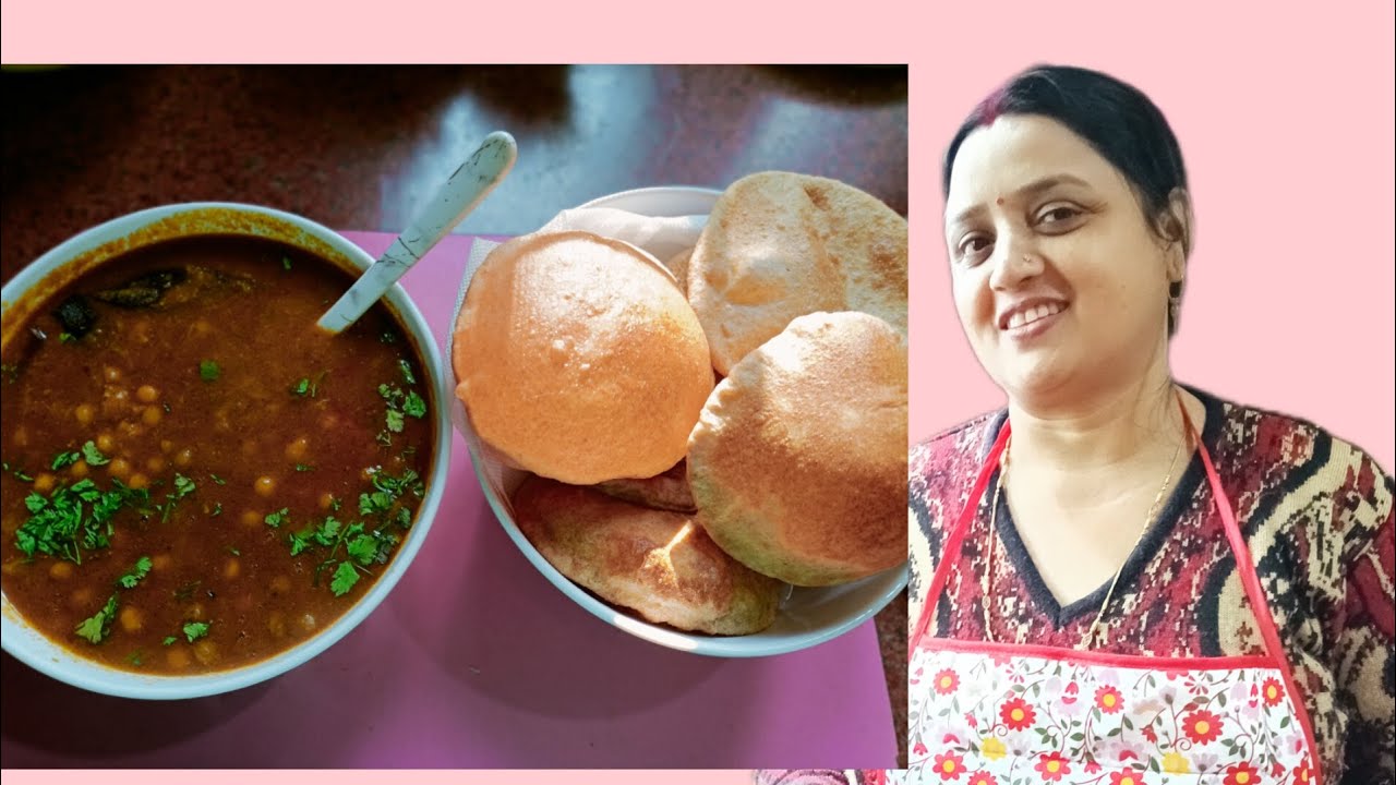 fullll recipe of Desi Indian style Puri chola combo 💕🤤🤤🤤must try ...