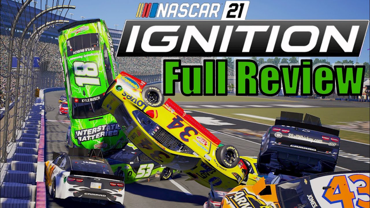NASCAR 21 Ignition Full Review W/ Steering Wheel and Controller PS4 ...