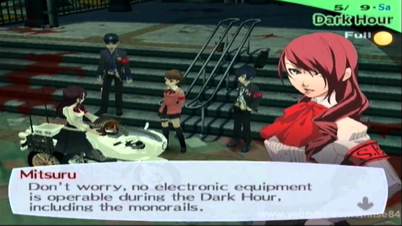 Persona 3 ~ Part 16 (Full Moon Dark Hour) - YouTube