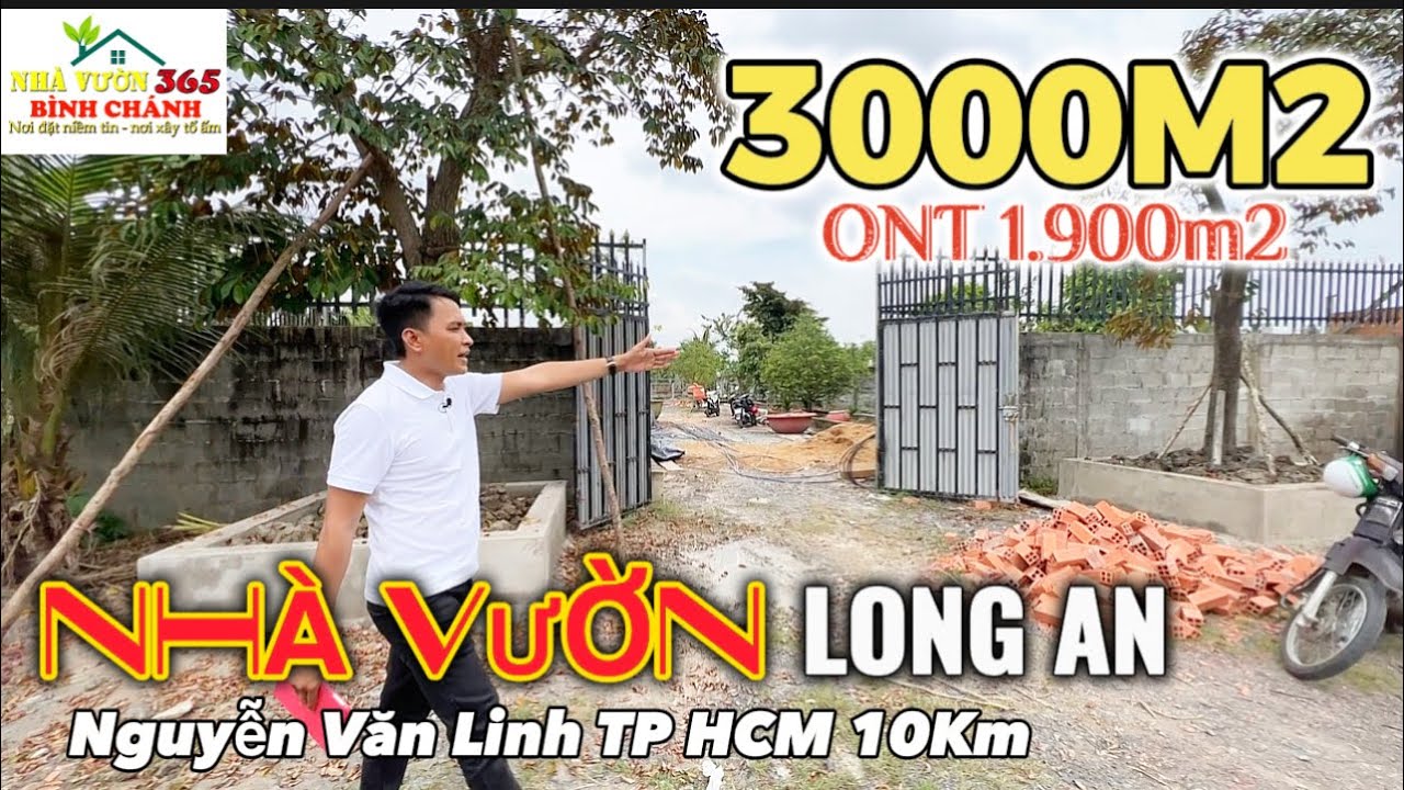 Nhà vườn 365 Bình Chánh | Nhà Vườn Long An rất đẹp | D0367 - YouTube