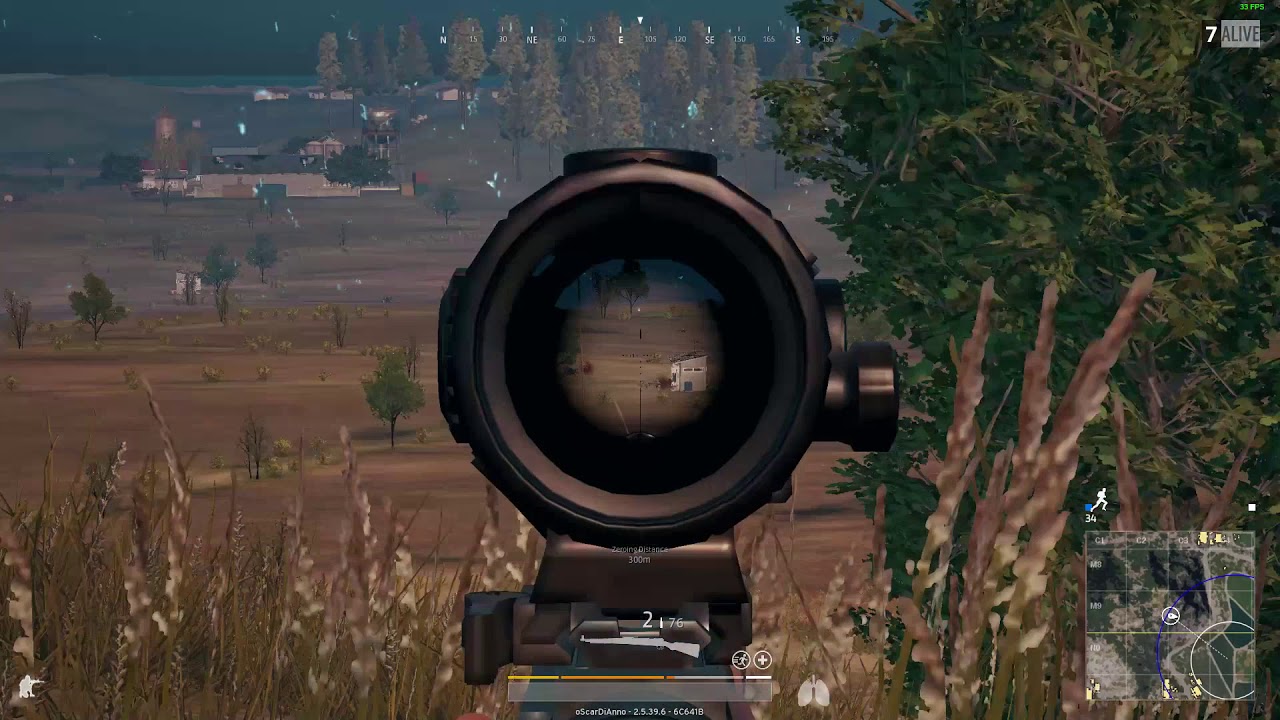 PUBG Calibrando la mira - YouTube