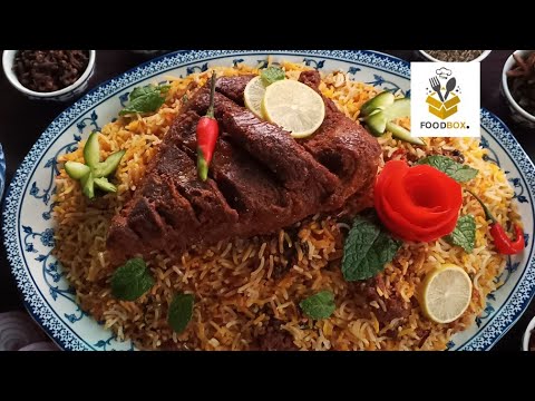 Camel 🐪 Meat Delicious Biryani Recipe by Food Box.|Camel meat Biryani ...
