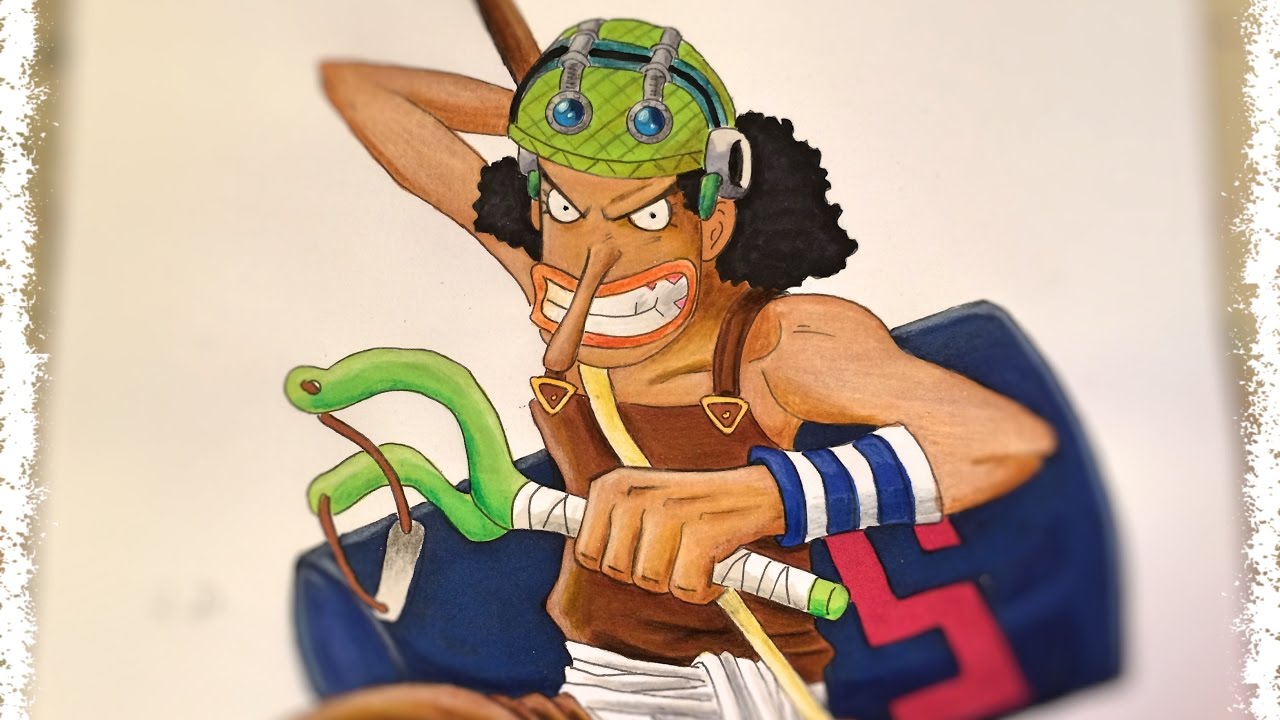 How to draw Usop - Come disegnare Usop (One PIece) ( VS Ale Drawings ...