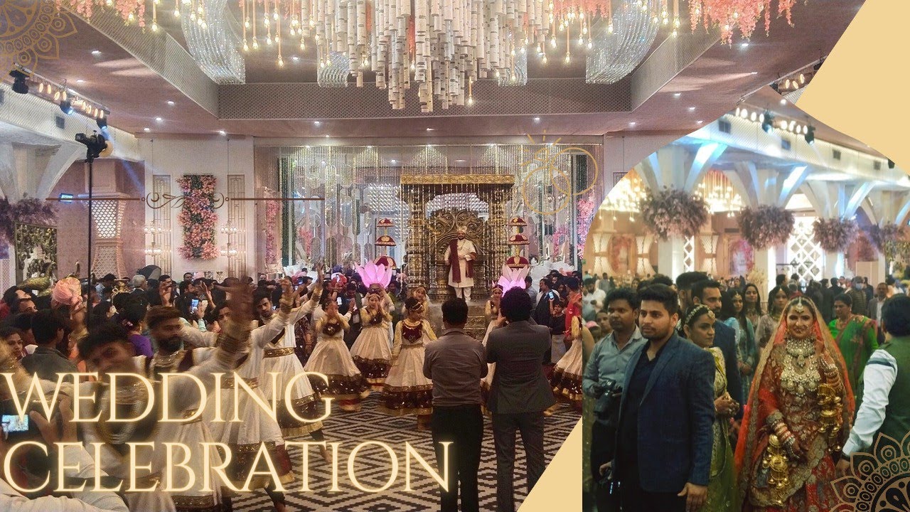 Largest Wedding Buffet Ever 🍲 | luxury wedding | gurugram( nikunj ...